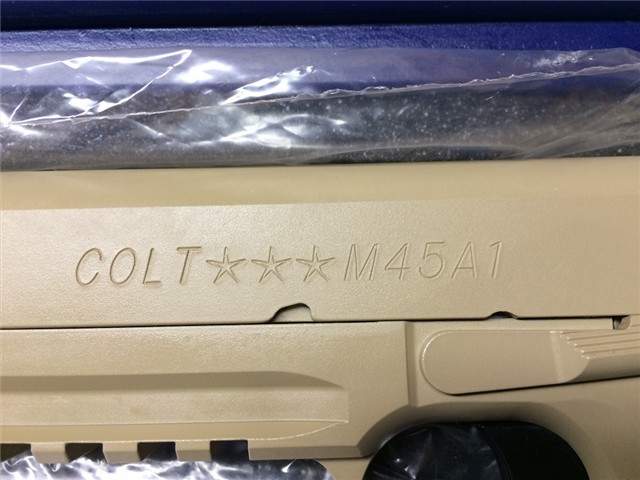 Colt M45A1 Flat Dark Earth .45 ACP on www.The.Rodeo