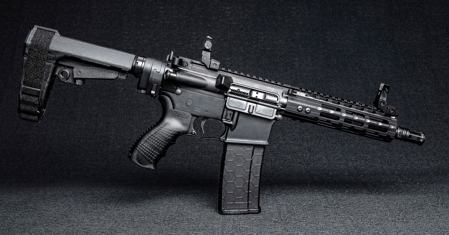 AMP .223/5.56 Takedown w/ Bag (With Pistol Buffer Tube)