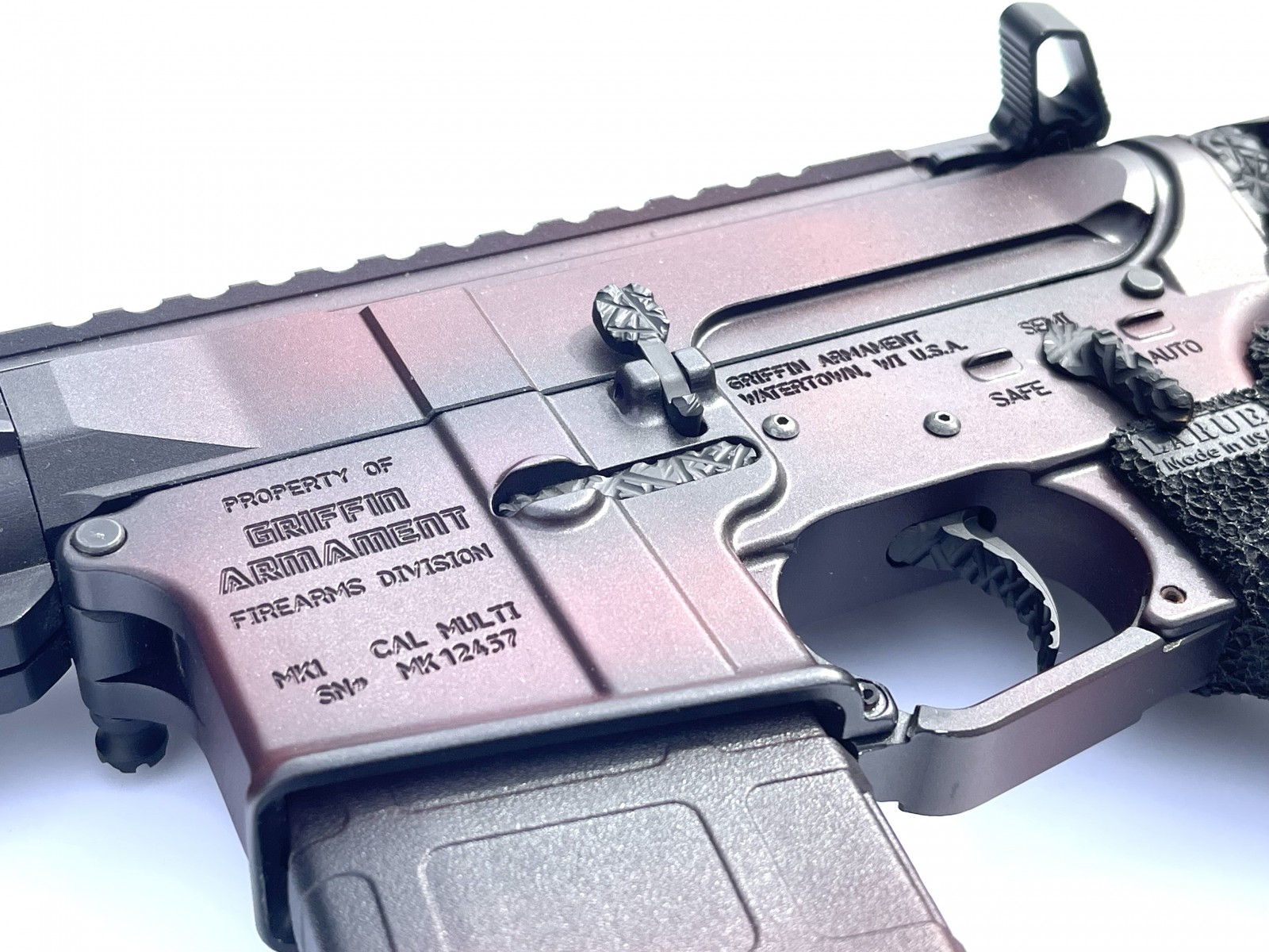 Seward Defense Matte Ox Blood (In House Mix) KG Gun Coating